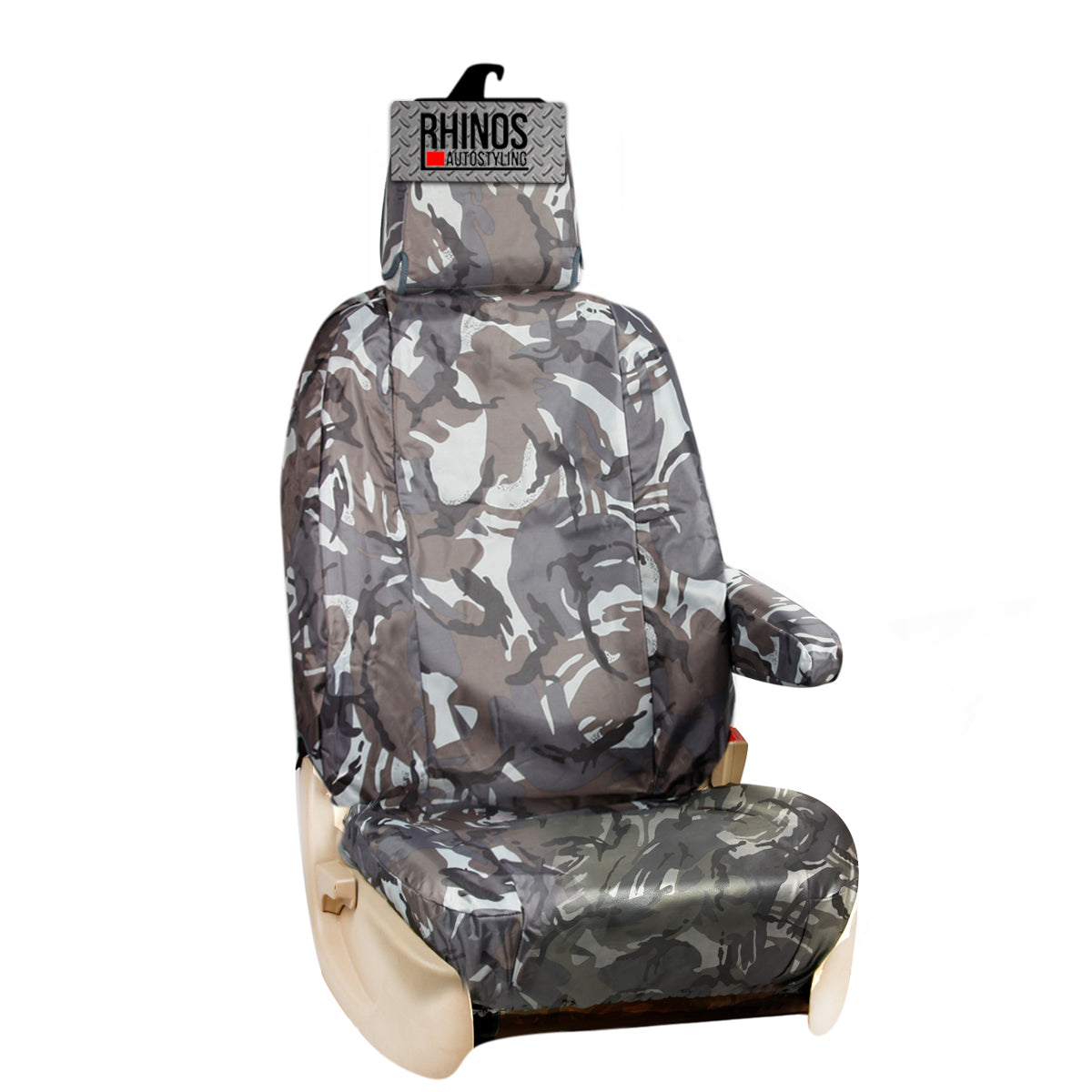 FORD TRANSIT CUSTOM 2013-2022 - TAILORED VAN SEAT COVERS HEAVY DUTY GR ...