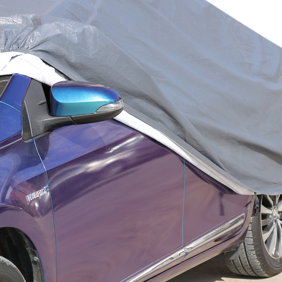 (4x4) Full Car Cover Waterproof Summer Winter Cotton Lined Heavy Duty ...